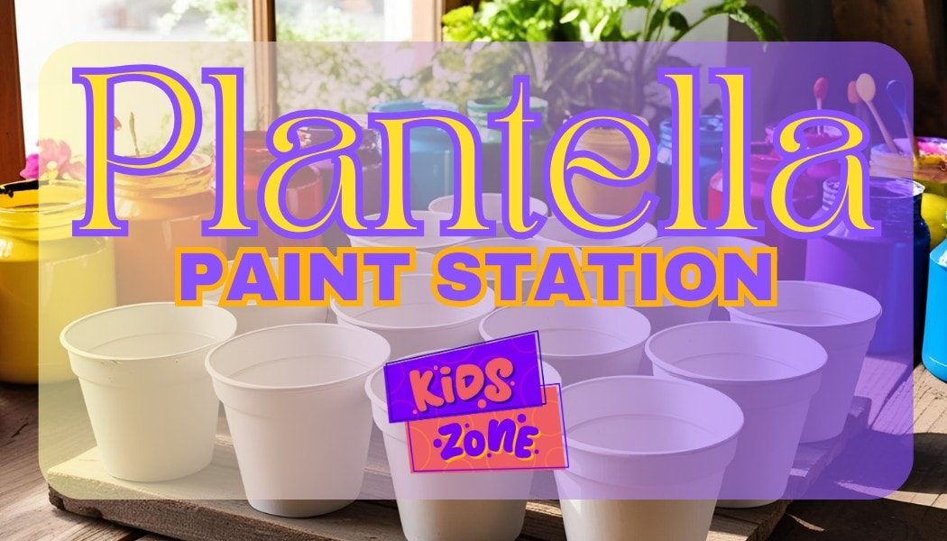 Kids Zone - Paint Your Own Pot Station - Timberyard Brewing Company